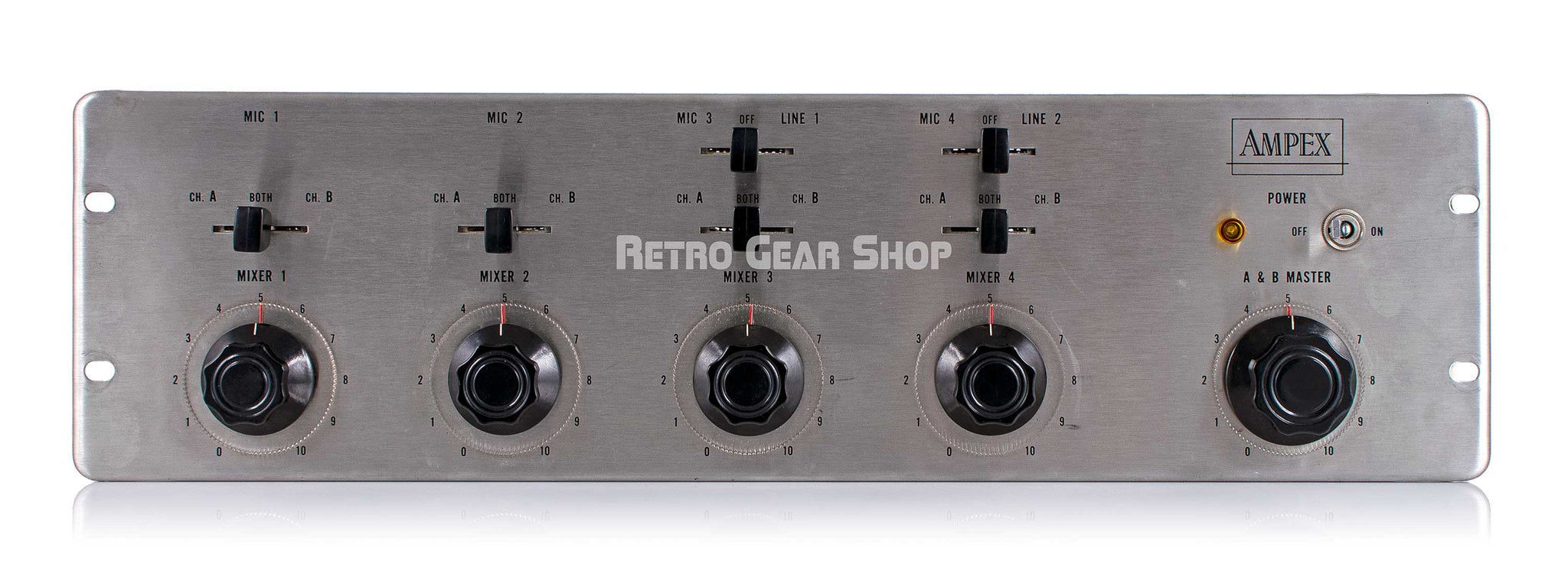 Ampex MX-10 Mixer Tube Preamp Line Mixer Vintage Rare – Retro Gear Shop