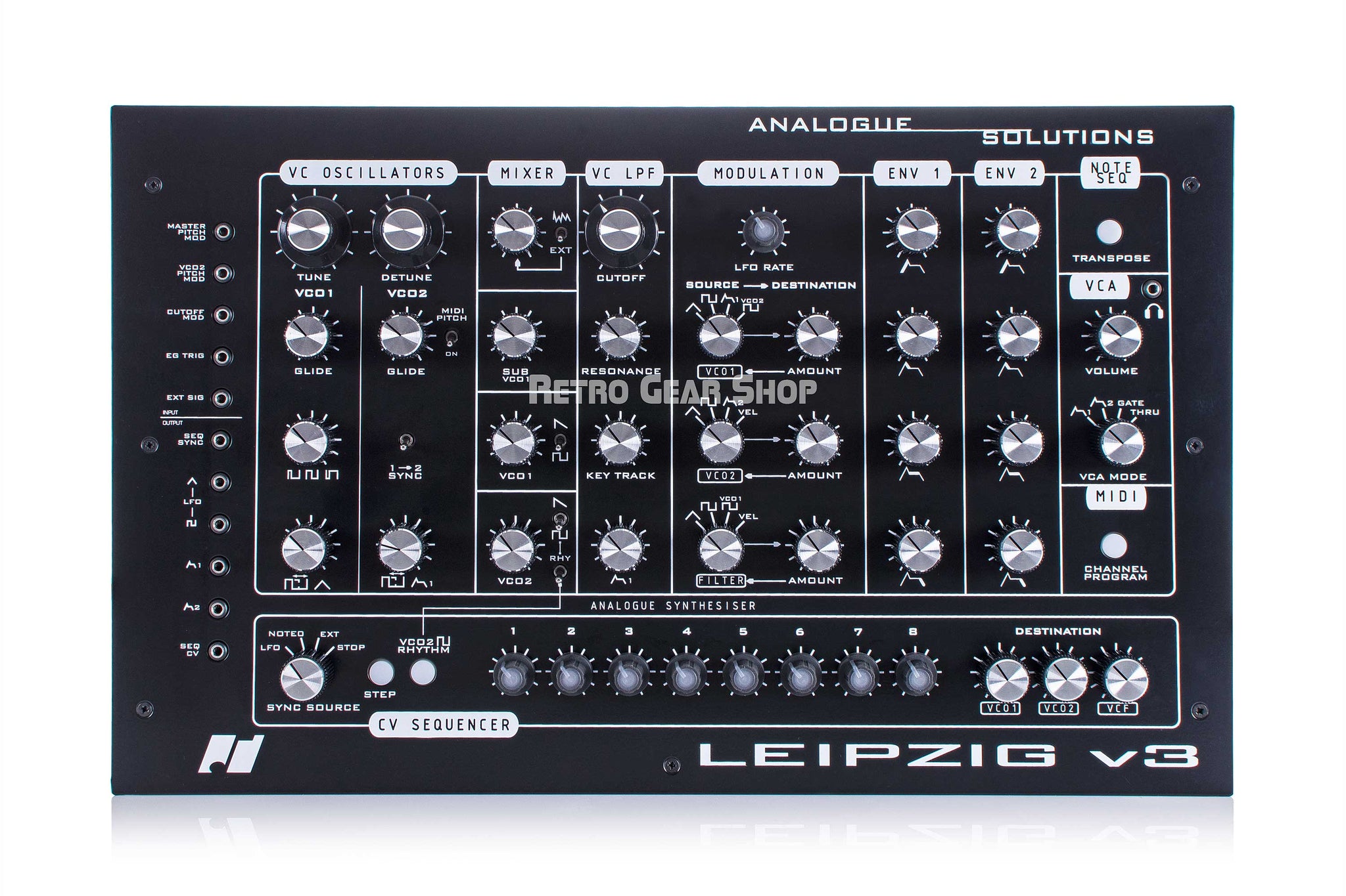 Analogue Solutions Leipzig V3 Analog Synth Synthesizer– Retro Gear Shop