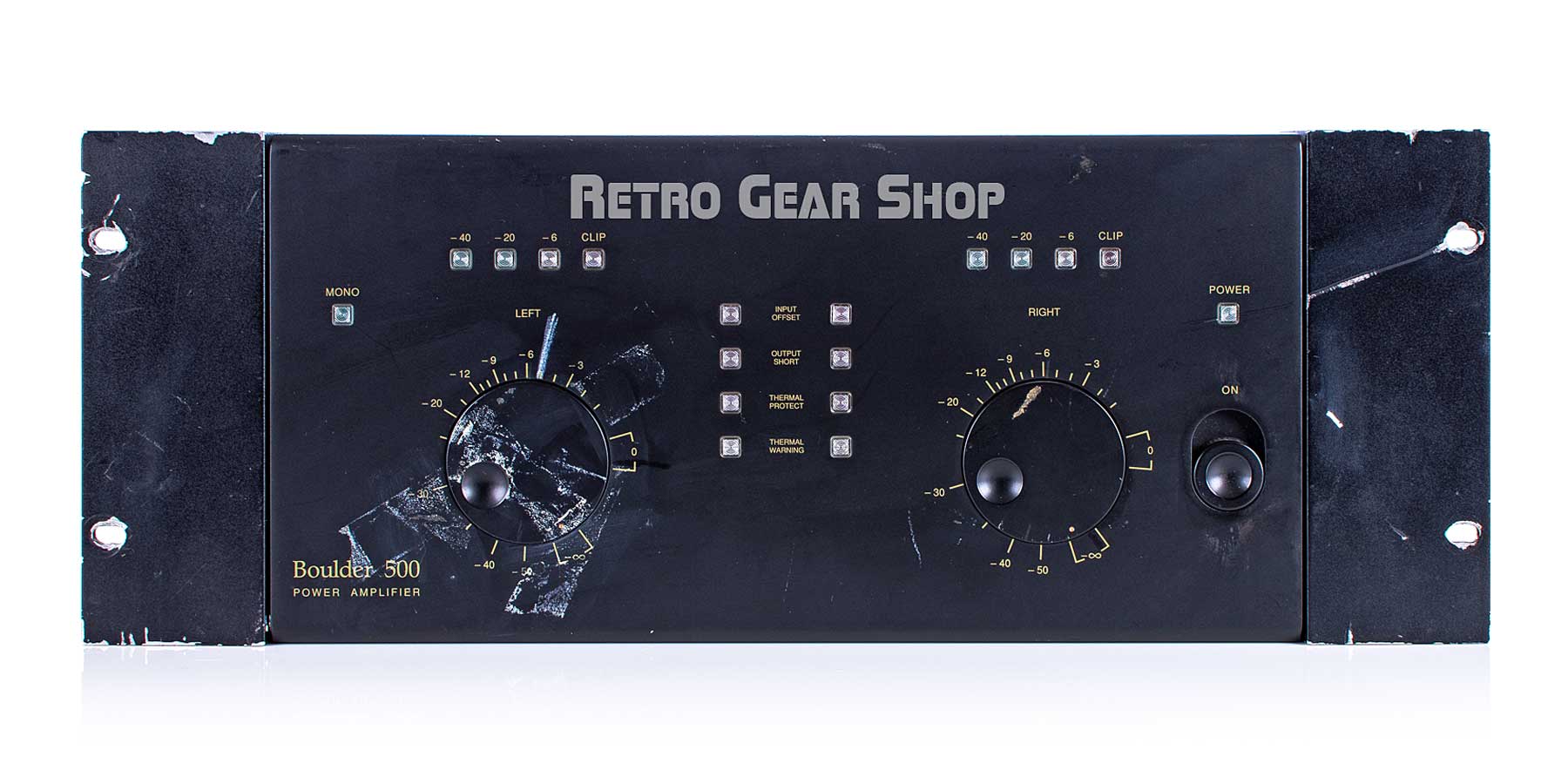 Boulder 500 Stereo Power Amp Amplifier Vintage – Retro Gear Shop