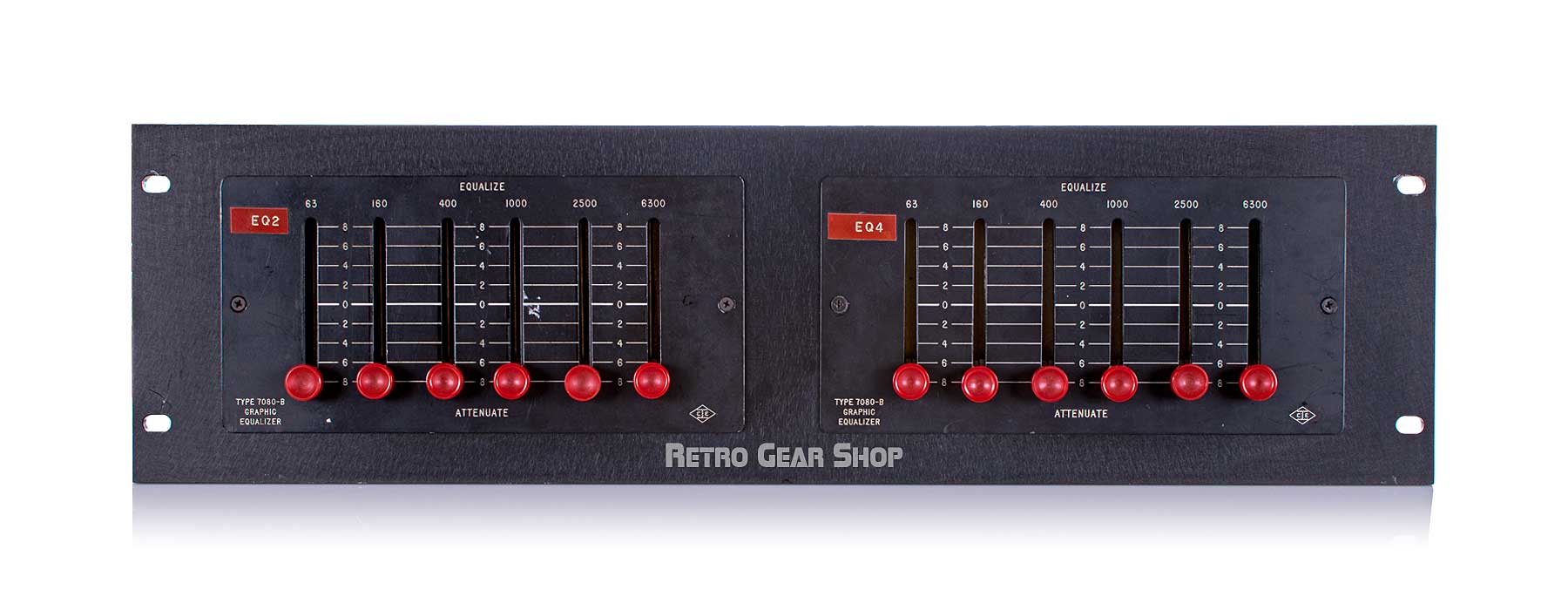 Cinema Engineering 7080-B Stereo Pair Rare Vintage Tube Equalizer ...