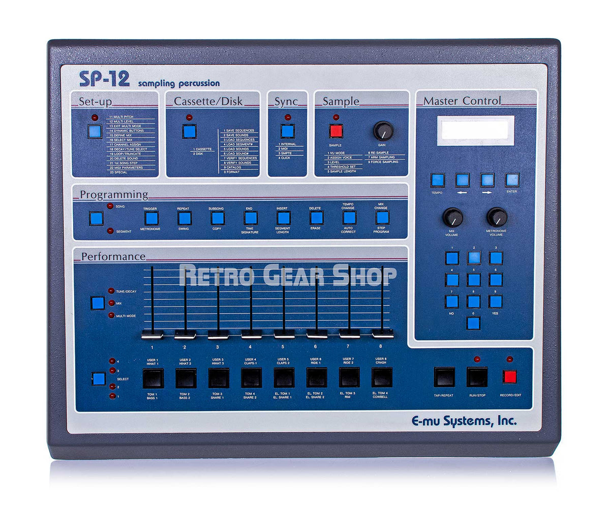 E-Mu SP-12 Turbo Rare Vintage Sampler Drum Machine Emu SP12 – Retro ...