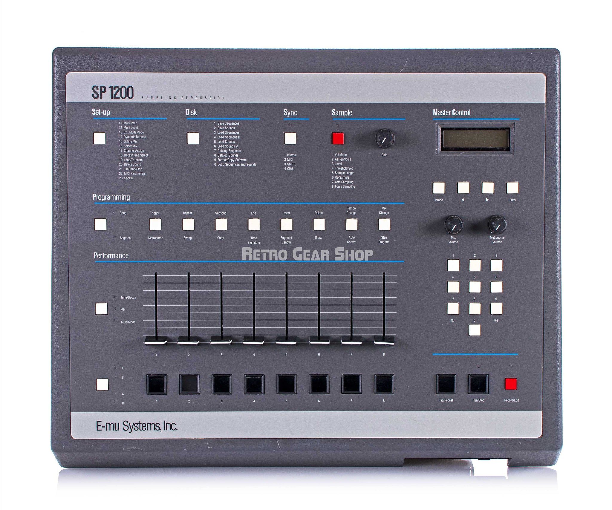 EMU SP 1200 Sampler Drum Machine Vintage Rare – Retro Gear Shop