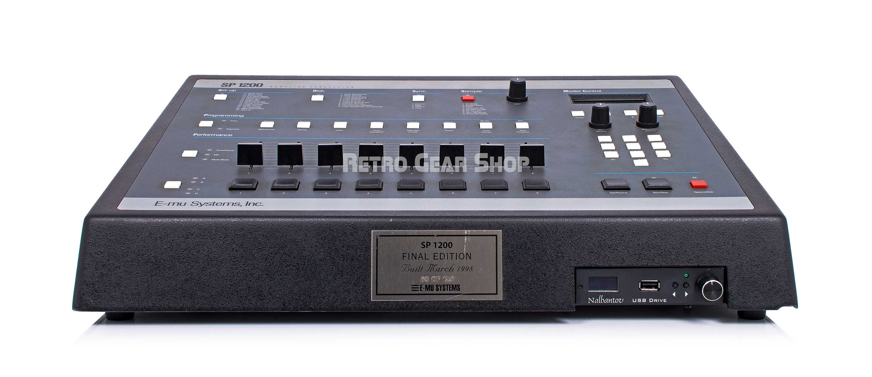 EMU Systems SP1200 Sampler Drum Machine Final Edition Vintage Rare ...