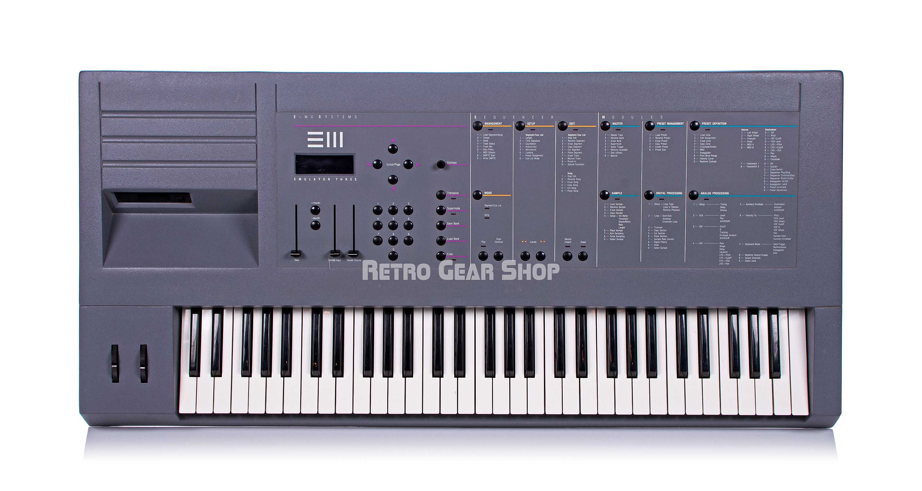 Emu Emulator III Synth Sampler Vintage Rare E-Mu Systems – Retro Gear Shop