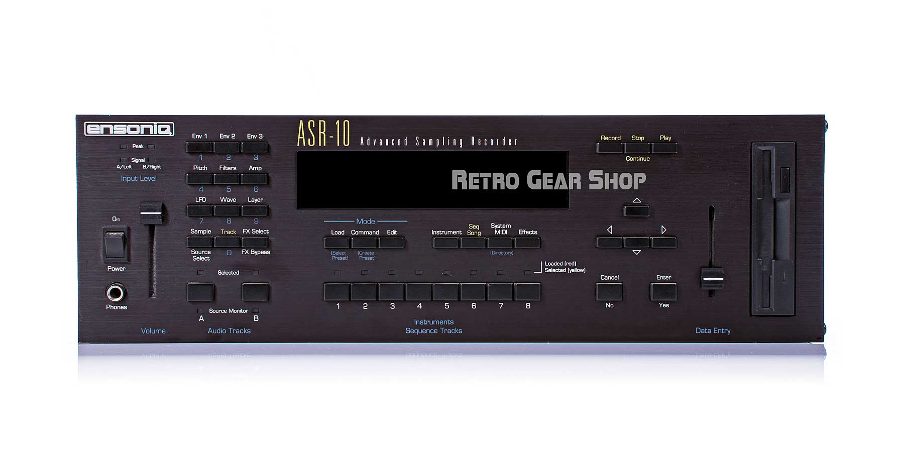 Ensoniq ASR-10 Vintage Rare Rack Sampler Synthesizer + Original Box ...
