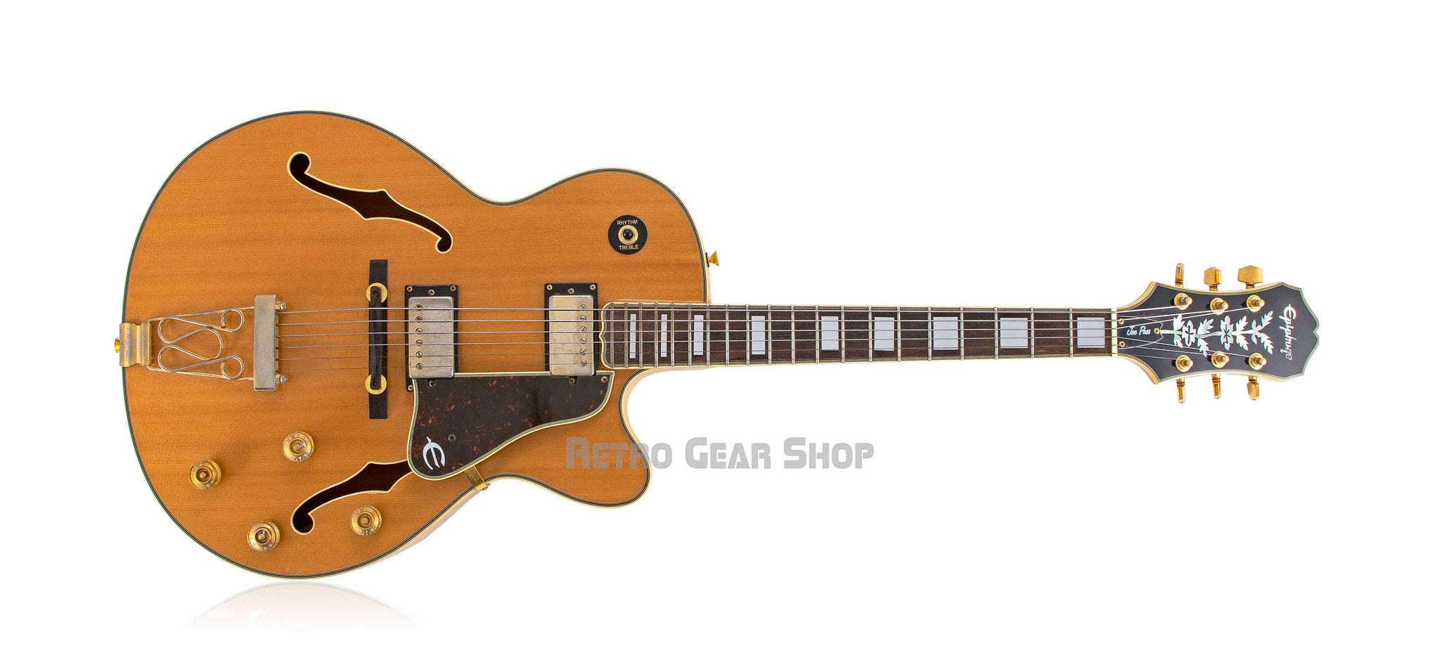 Epiphone Joe Pass Signature Emperor Hollow Body Electric Guitar– Retro ...