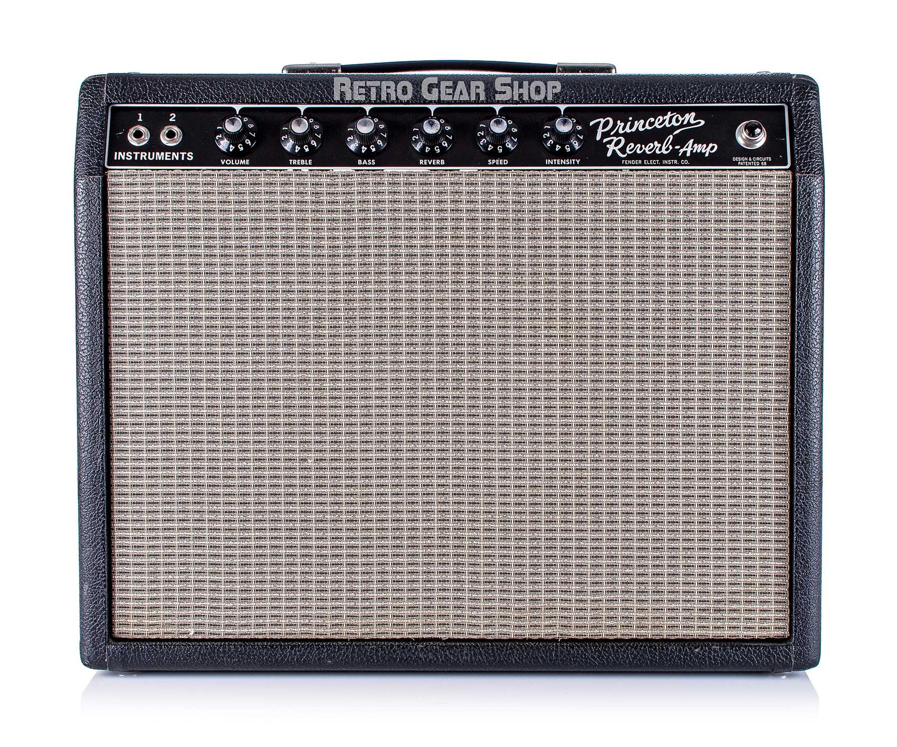 Fender Princeton Reverb Combo Amp Rare Vintage Guitar Tube Amplifier ...