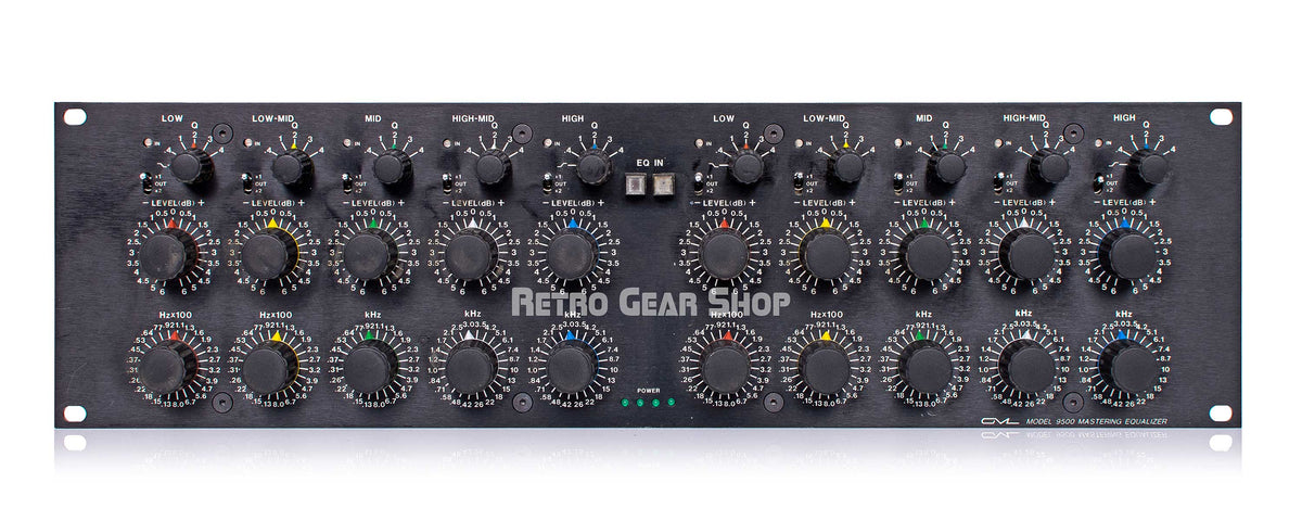GML George Massenburg Model 9500 Mastering Parametric EQ Vintage Rare ...