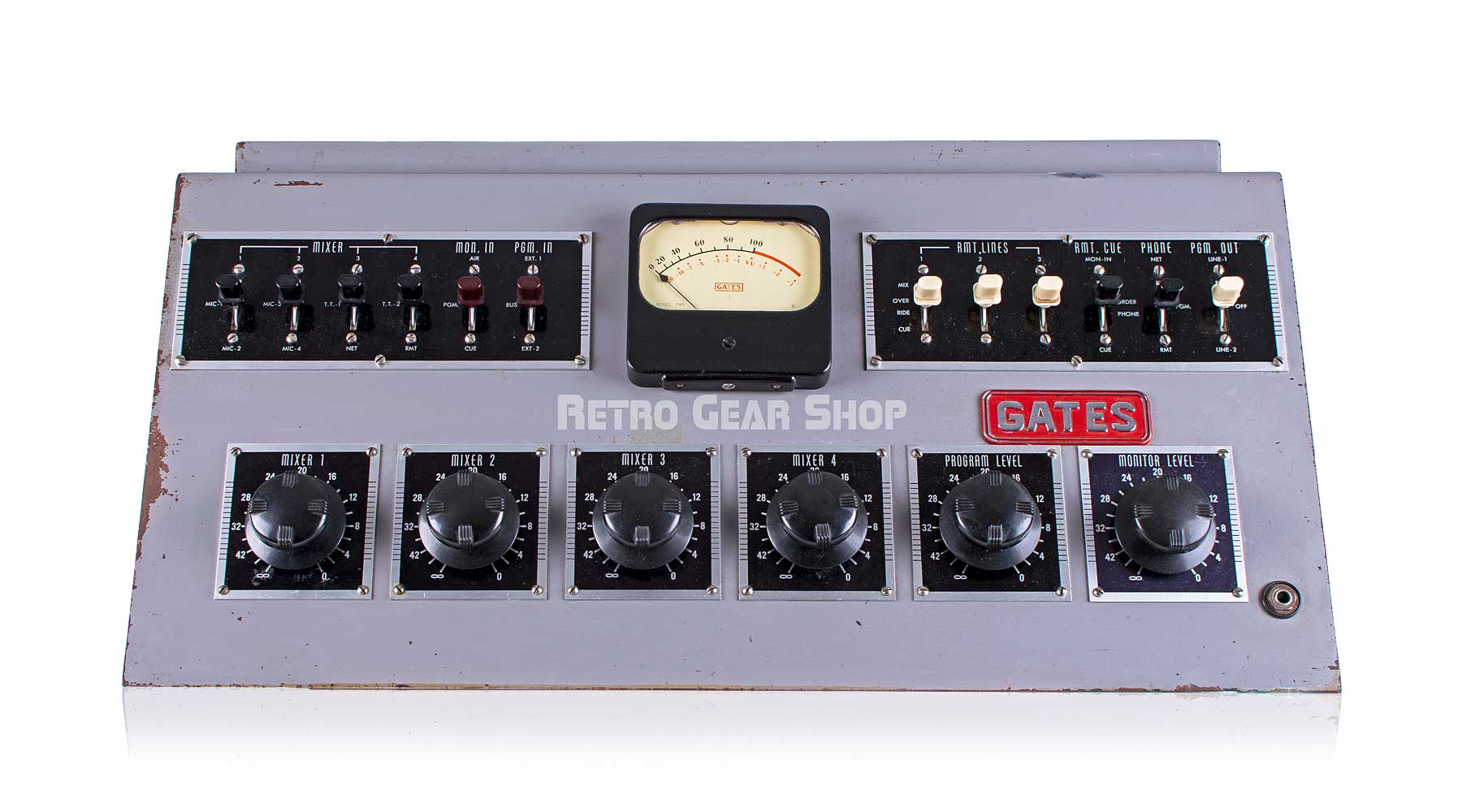 Gates Studioette Recording Console Rare Vintage Tube Microphone Mixer ...