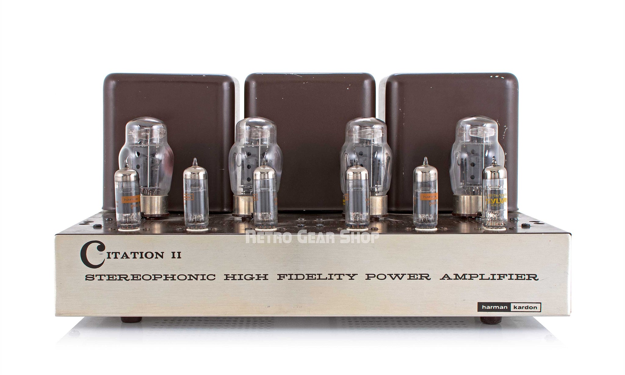 Harman Kardon Citation II Stereo Power Tube Amplifier Vintage Rare – Retro Gear Shop