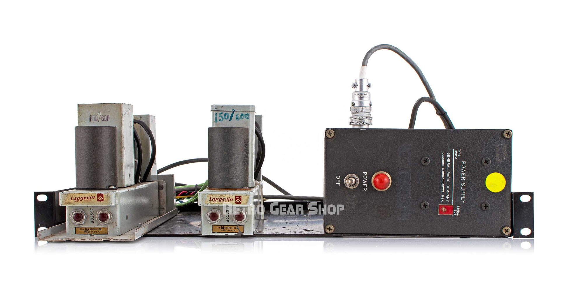 Langevin 116-B Pair Racked Tube Preamp Vintage Rare – Retro Gear Shop