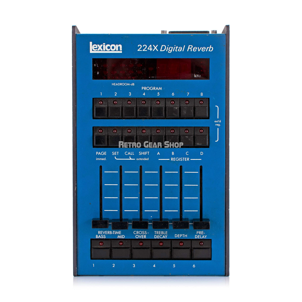 Lexicon Larc Digital Reverb 224X Remote Larc 224R Vintage Rare – Retro ...