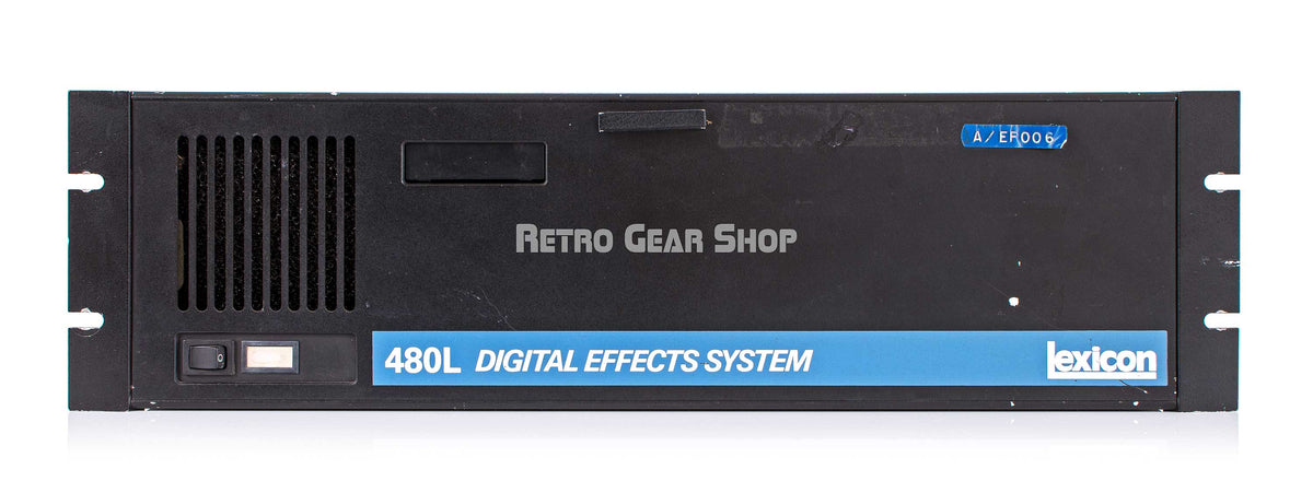 Lexicon 480L Digital Reverb Unit Larc Vintage Rare Memory Cartridge ...