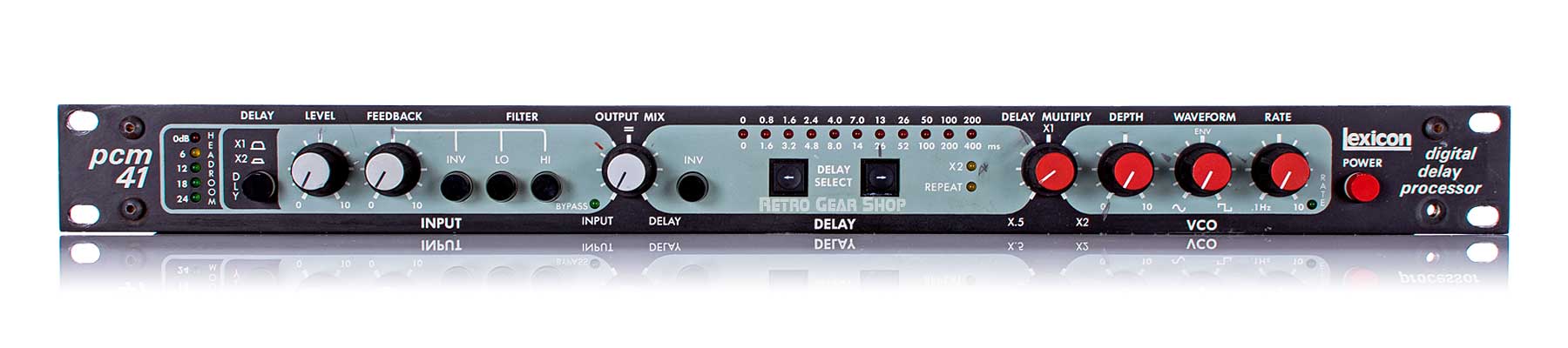 Lexicon PCM 41 Digital Delay Processor Rare Vintage PCM41 – Retro Gear Shop