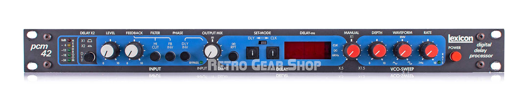 Lexicon PCM 42 Digital Delay Effect Processor Vintage Rare – Retro Gear ...