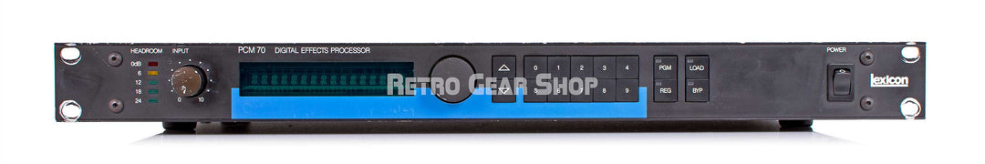 Lexicon PCM 70 Digital Effects Processor Manual Vintage Rare – Retro ...