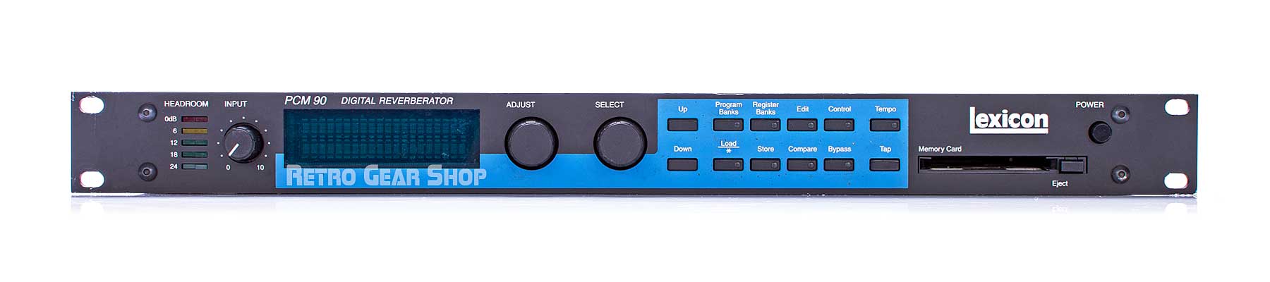 Lexicon PCM 90 Digital Effects Processor Vintage Rack Reverb PCM90 – Retro Gear Shop