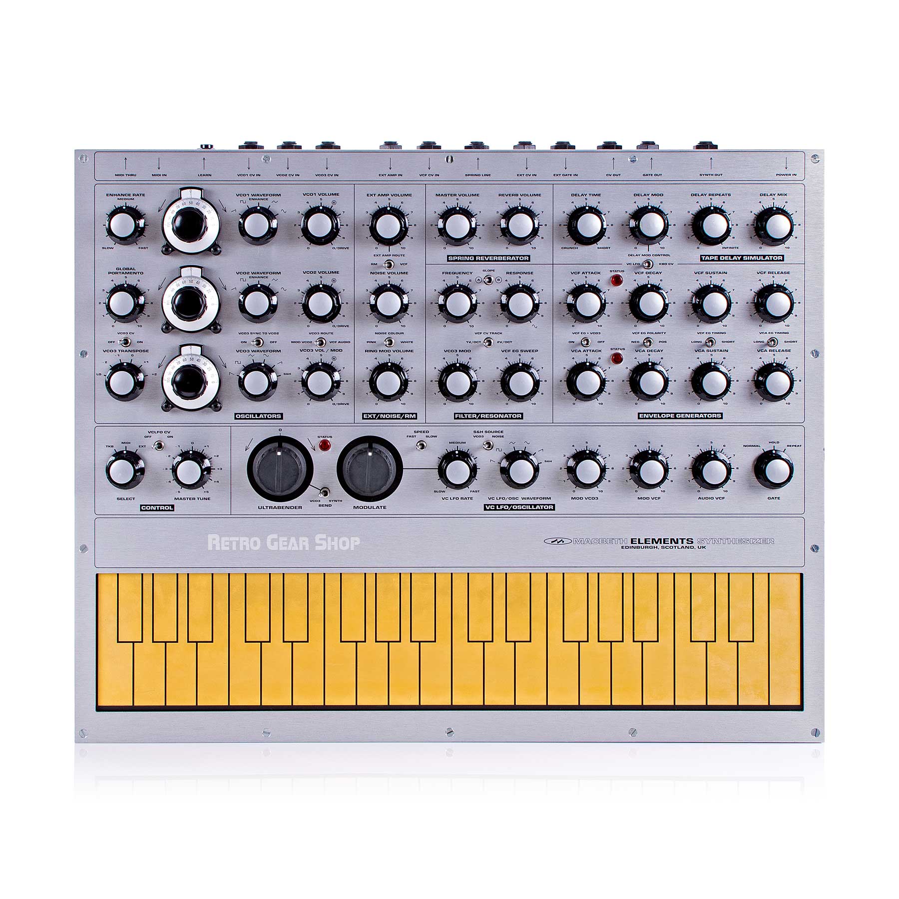 Macbeth Elements Rare Vintage Analog Synthesizer Synth – Retro Gear Shop