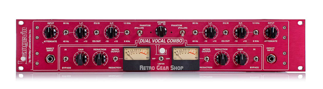 Manley Langevin DVC Dual Vocal Combo Channel Strip Preamp EQ Compressor ...