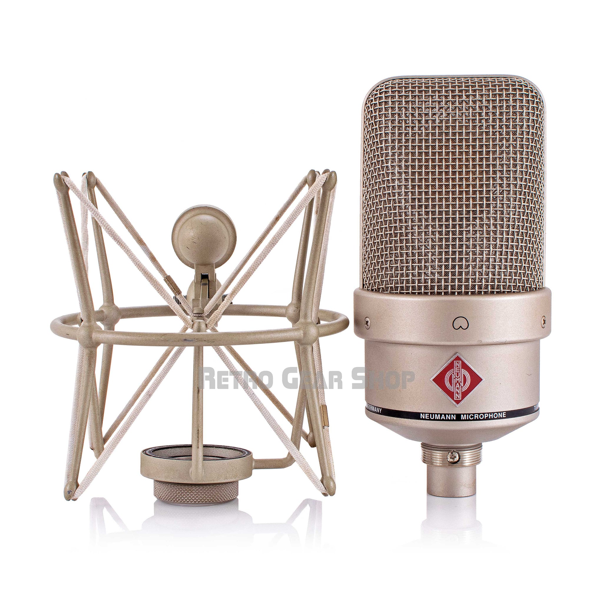 Neumann TLM49 Large Diaphragm Condenser Microphone Mic Shockmount ...