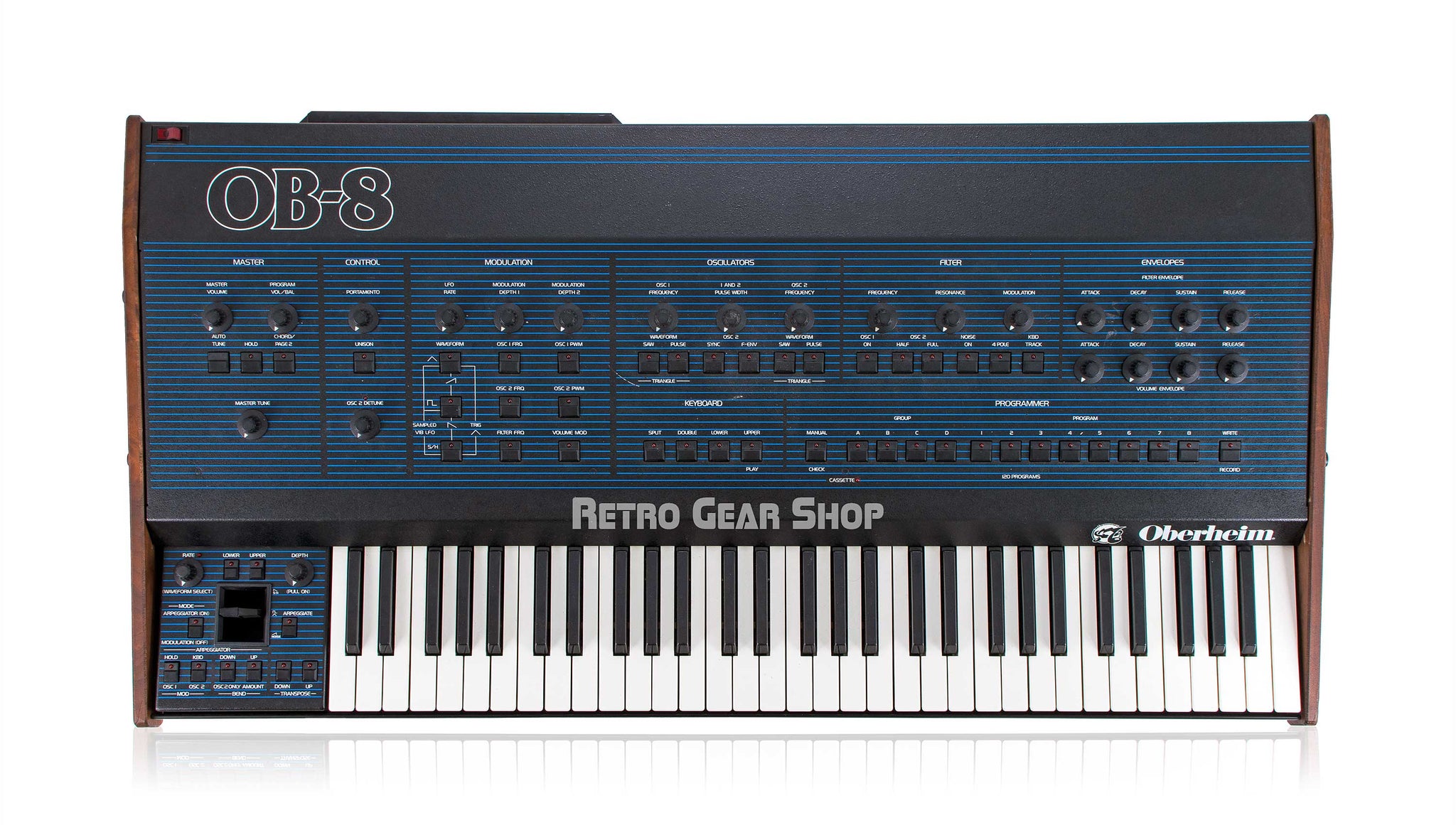 Oberheim OB-8 Subtractive Analog Synthesizer Vintage Rare OB8 – Retro Gear Shop