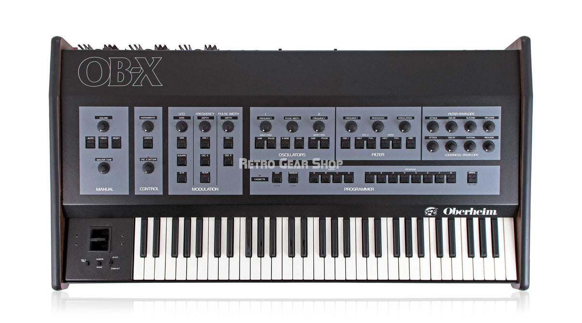 Oberheim Model OB-X Analog Polyphonic Synthesizer Vintage Rare OBX ...
