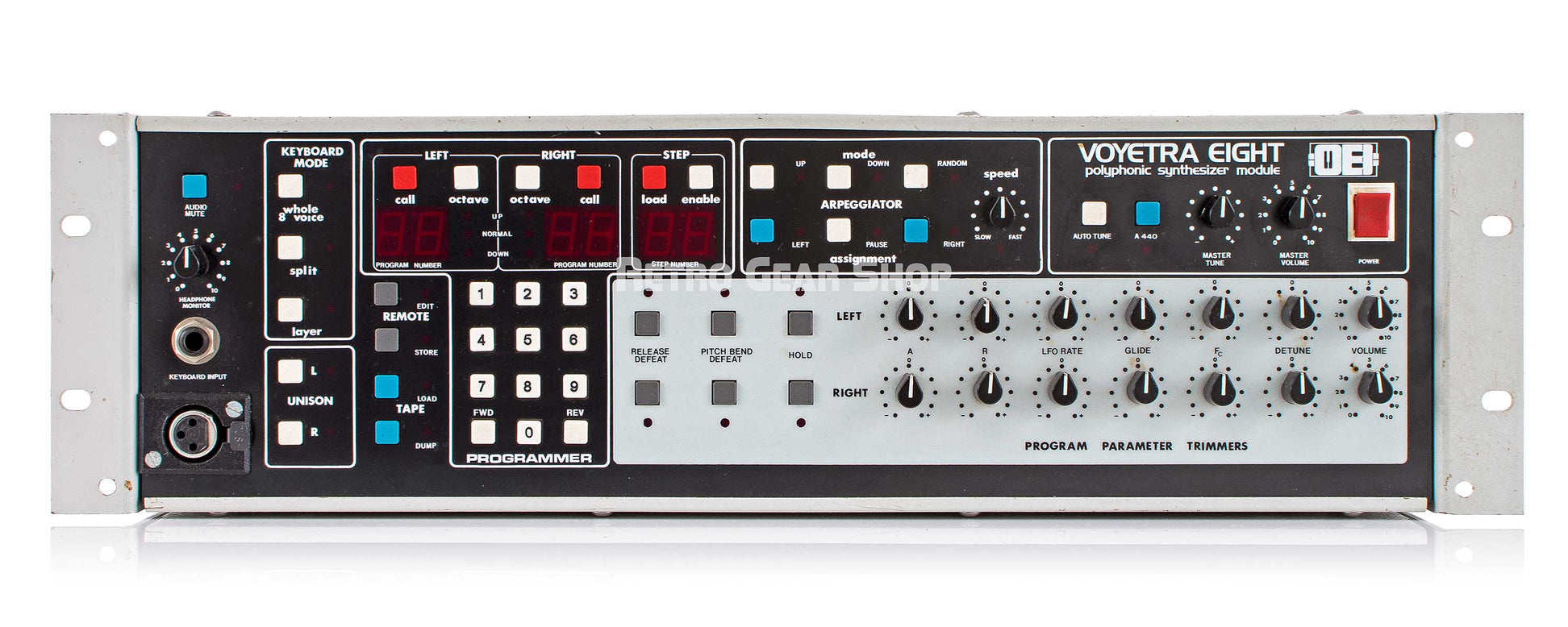 Octave Plateau Voyetra 8 Polyphonic Rack Synth Vintage Rare – Retro ...