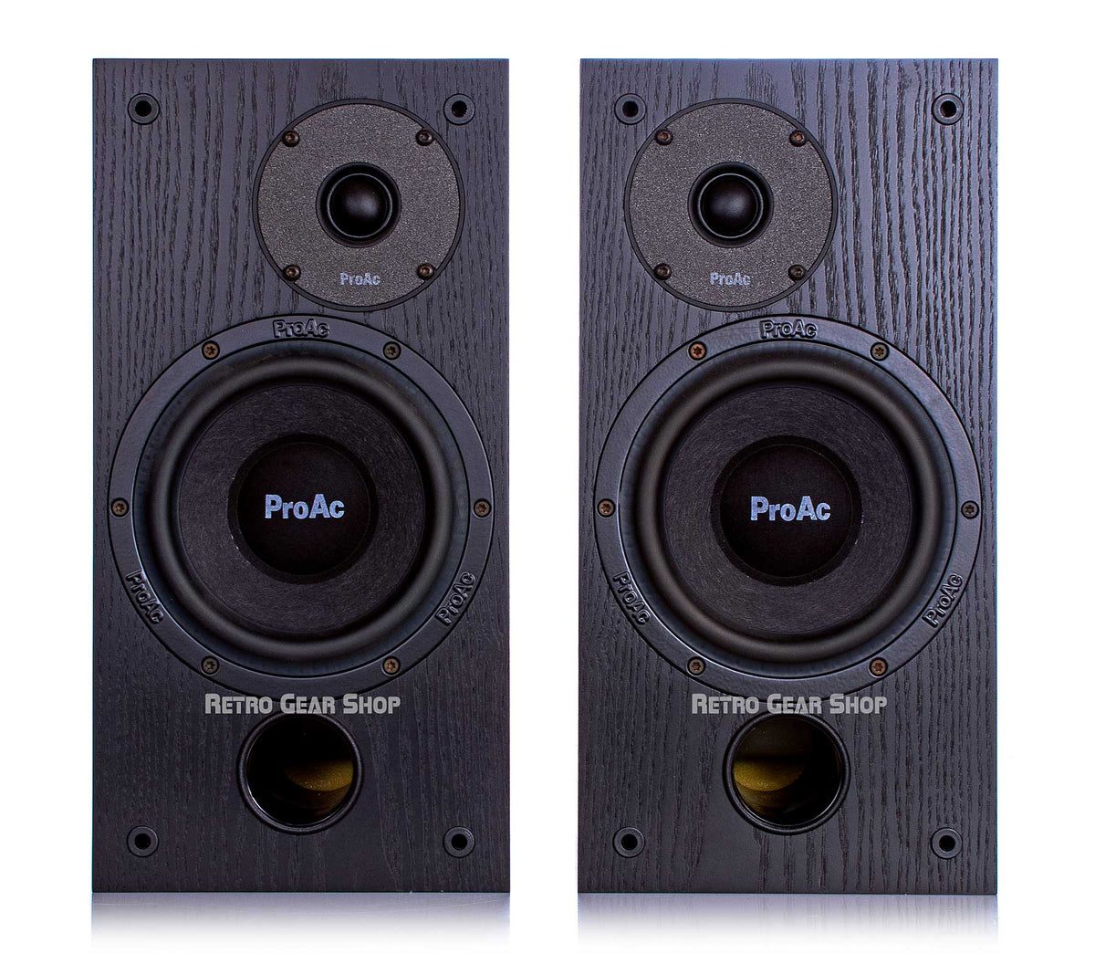 ProAc Studio SM 100 Passive Studio Monitors Pair Black SM100 Speakers ...