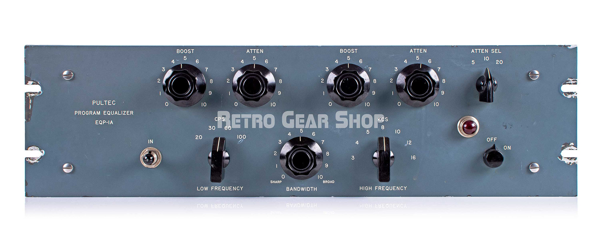 Pultec EQP-1A Program Equalizer EQ Vintage Rare – Retro Gear Shop