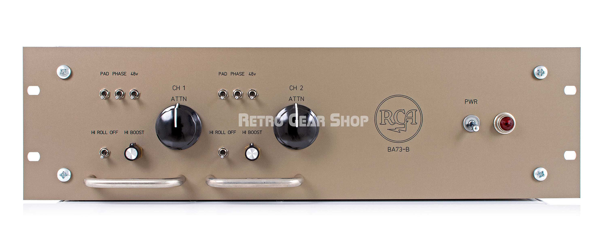 RCA BA-73B Pair Racked Germanium Mic Preamp Vintage Rare BA73-B – Retro ...