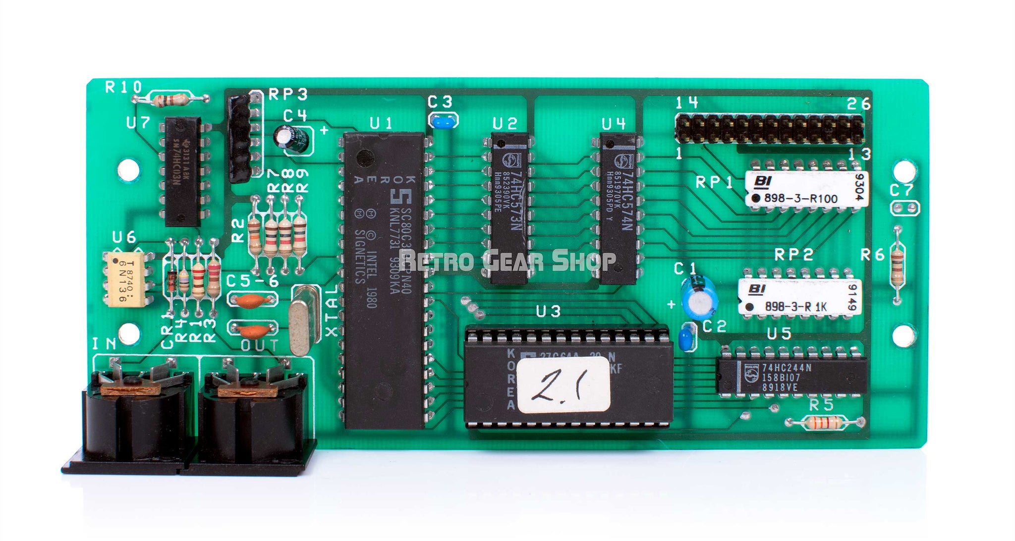 Arp Rhodes Chroma Keyboard Midikit Midi Kit + Ribbon Cables Vintage ...