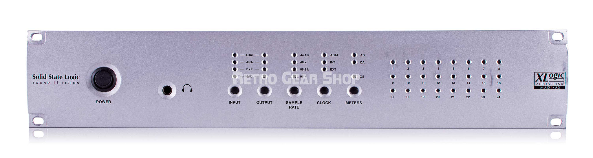 SSL XLogic Alpha Link MADI AX AD/DA Analog Digital Converter – Retro ...