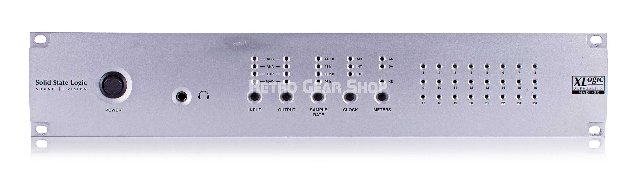 SSL XLogic Alpha Link MADI SX AD/DA Analog Digital Converter – Retro ...