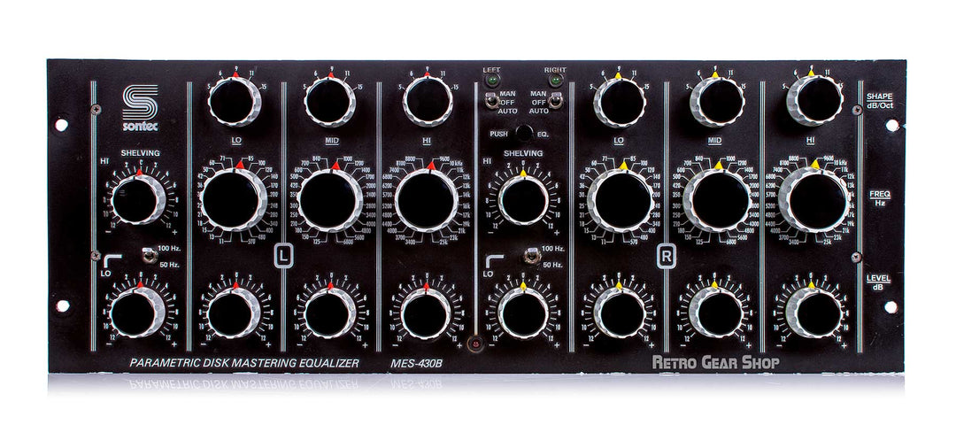 Sontec MES-430B Mastering Parametric Equalizer Rare Vintage Analog EQ ...