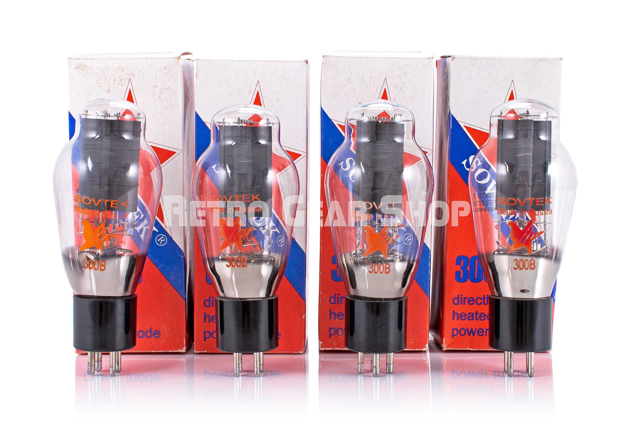 Sovtek 300B Tube Set NOS Original Box Vintage Rare – Retro Gear Shop