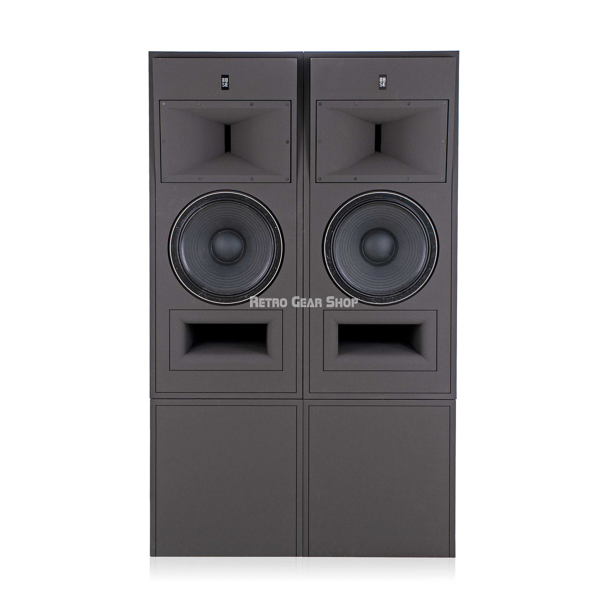 Strauss Elektroakustik SE-MF-2.1 Studio Mastering Monitor + Power Amp ...