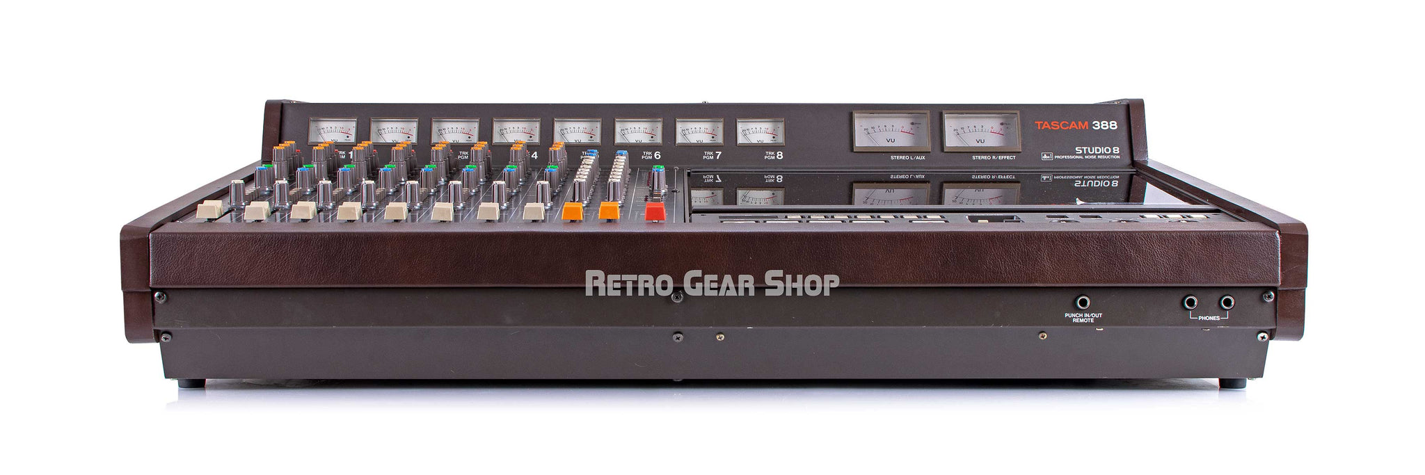 Tascam 388 Studio 8 1/4" 8-Track Tape Recorder with Mixer Rare Vintage ...