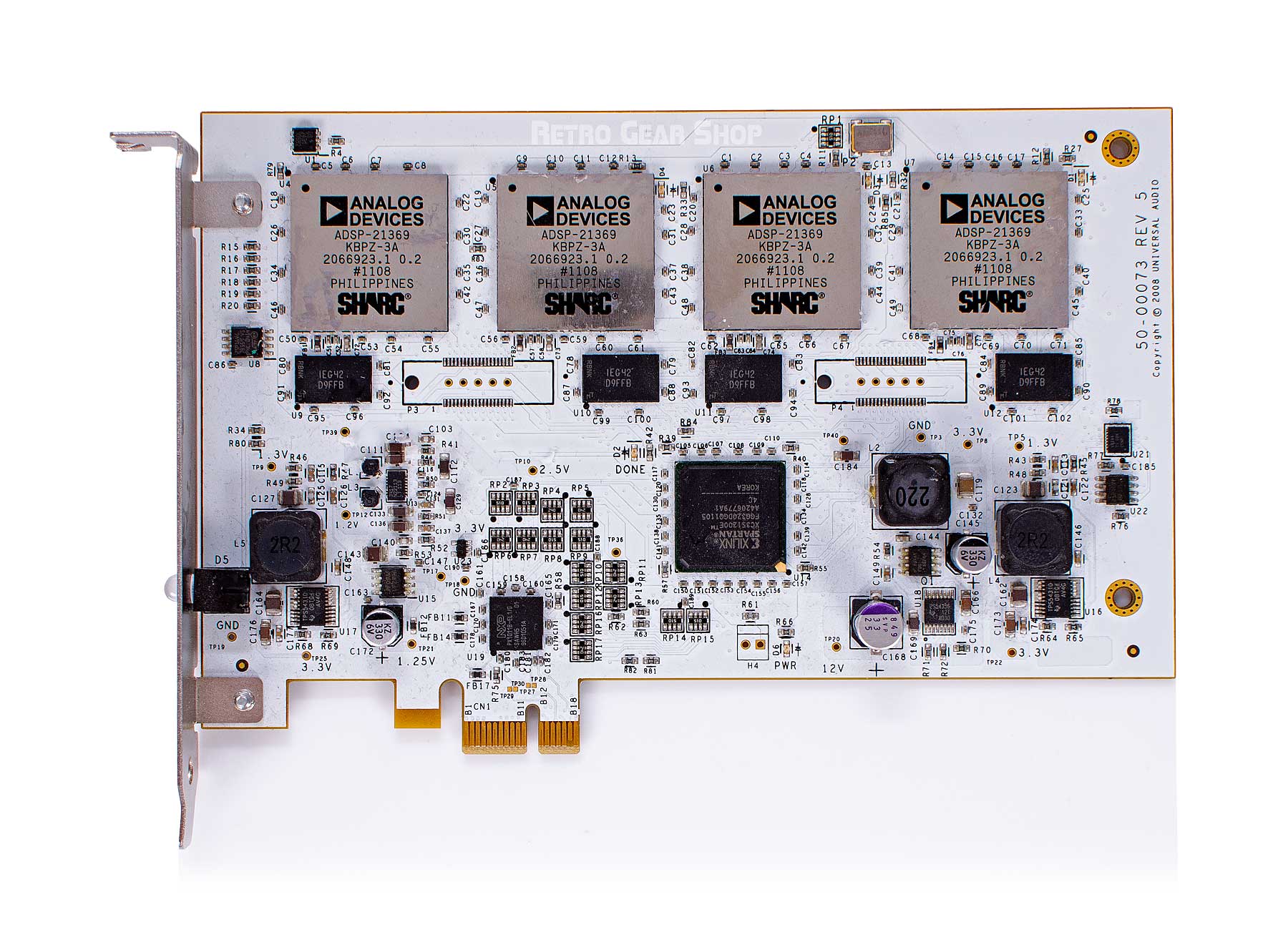 Universal Audio UAD-2 Quad Core PCIe card Pair DSP Accelerator – Retro ...