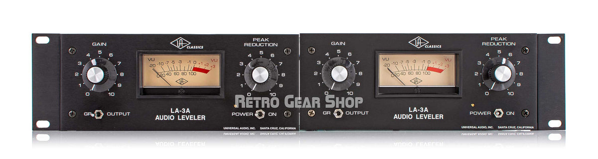 Universal Audio LA-3A Audio Leveler Compressor Reissue Pair UA LA3A ...