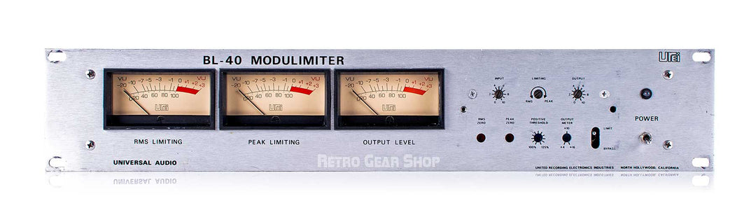 Urei Universal Audio BL-40 Modulimiter Rare Vintage Analog Compressor ...