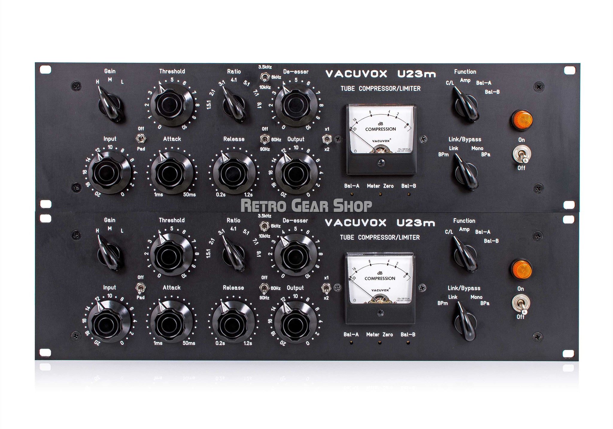 Vacuvox U23m Rev3 Mods Bypass Mods Pair Tube Compressor Limiter – Retro ...