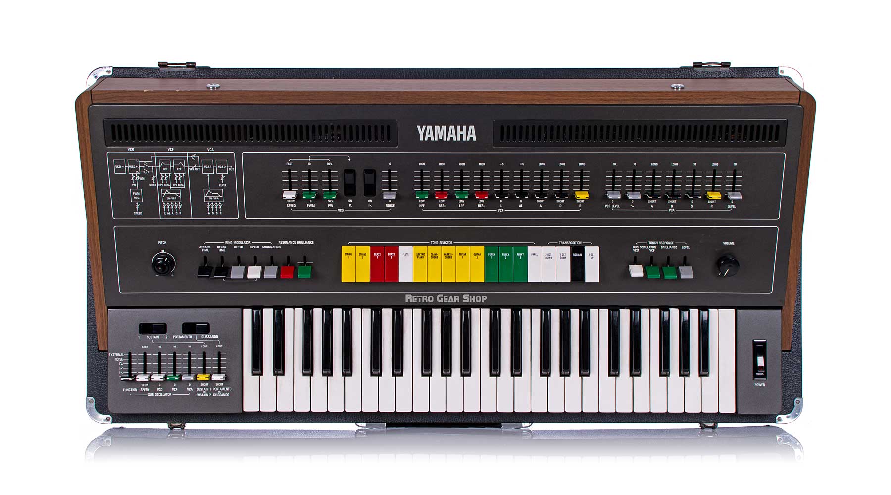 Yamaha CS-50 Package Rare Vintage Analog Synthesizer Synth CS50 – Retro ...