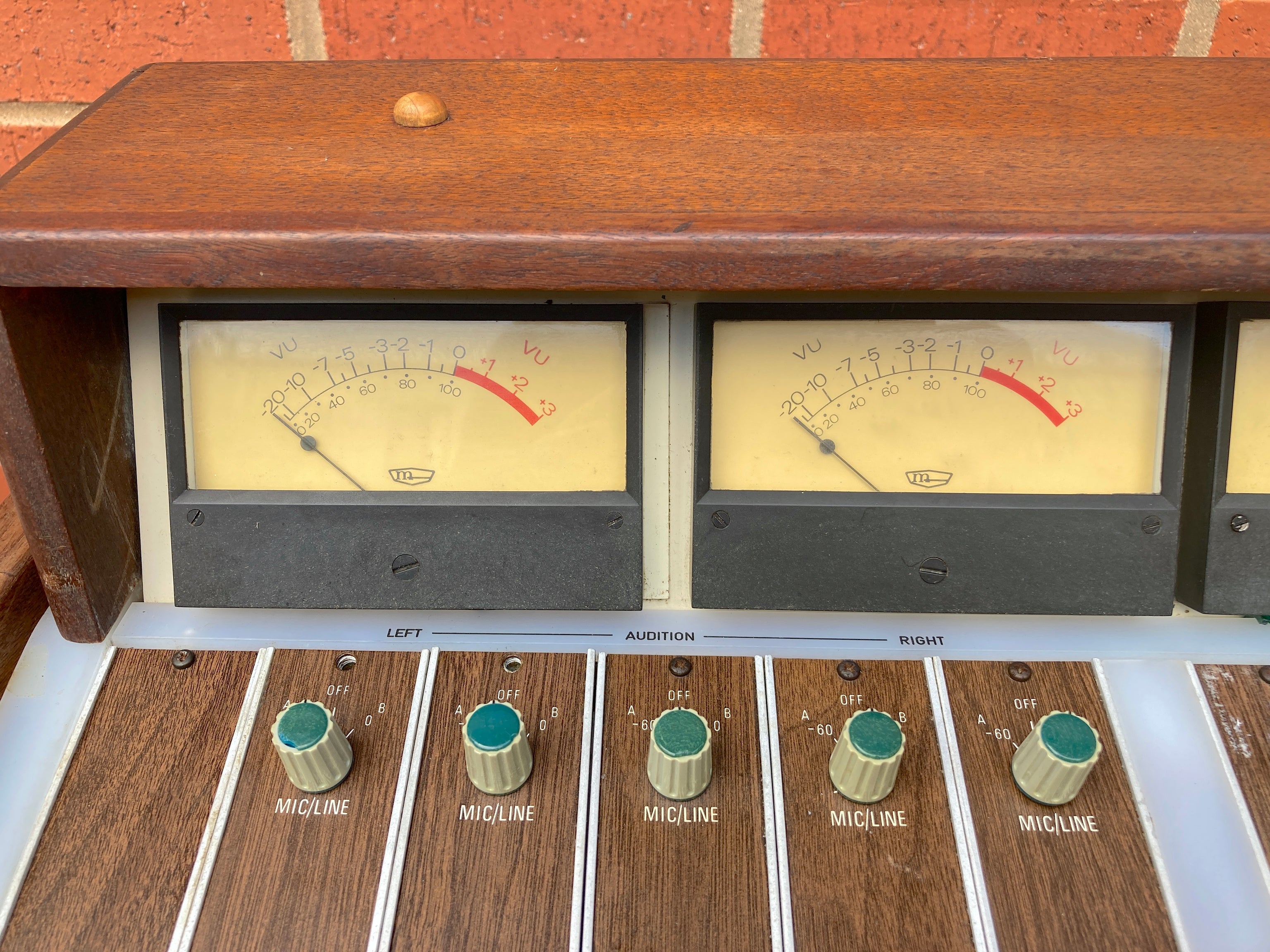 McCurdy 8500 10 Channel Stereo Production Console Mixer Sidecar Vintage ...