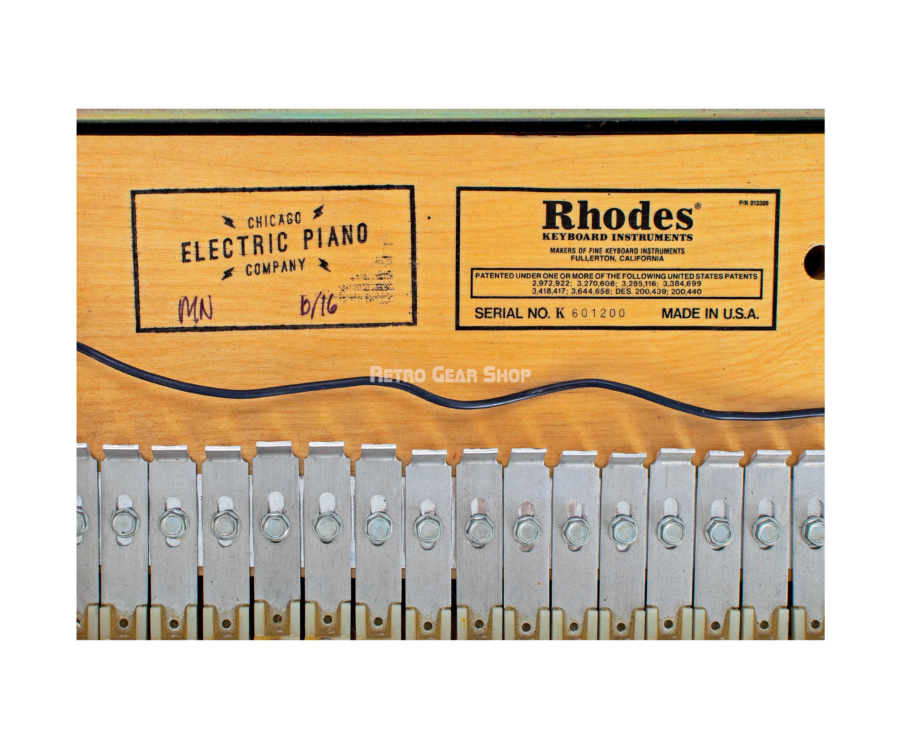 Fender Rhodes Custom Keyboard Suitcase 73 MK1 Vintage Rare 1976– Retro ...