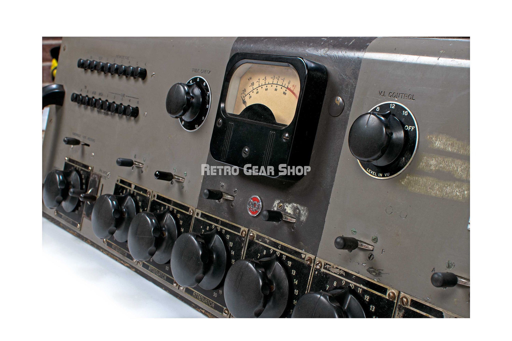 RCA Type 76-B1 Speech Input Analog Tube Consolette PSU Vintage Rare ...