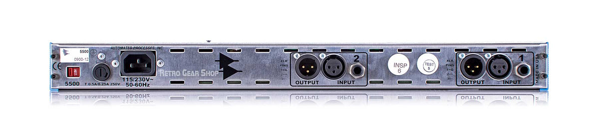 API Audio 5500 Dual 4-band Stereo EQ Analog Equalizer – Retro Gear Shop