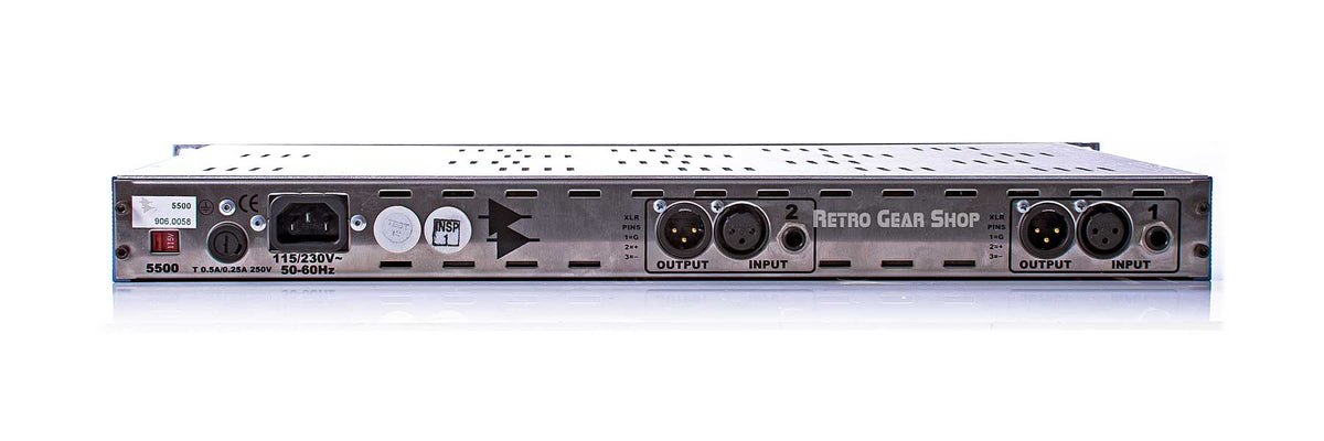 API 5500 Stereo/Dual Mono 550 EQs w/ Range Switch Equalizer Analog EQ ...