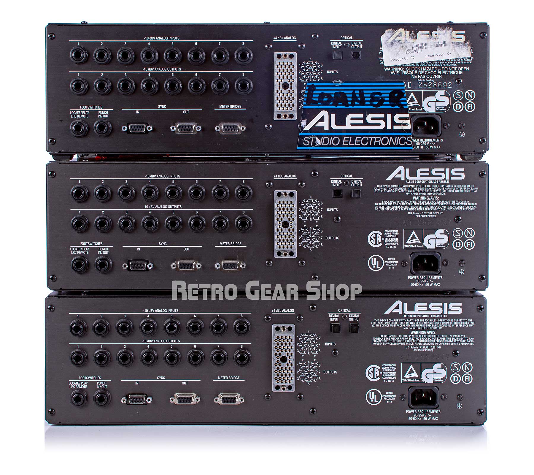 Alesis ADAT 8 Track Recorder – Retro Gear Shop