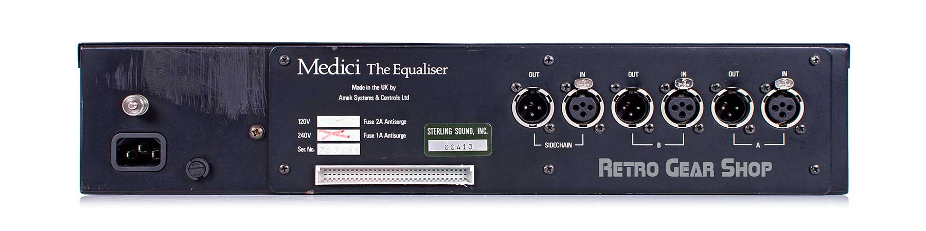 Amek Medici Mastering Equalizer Stereo EQ Rare Vintage Analog – Retro ...