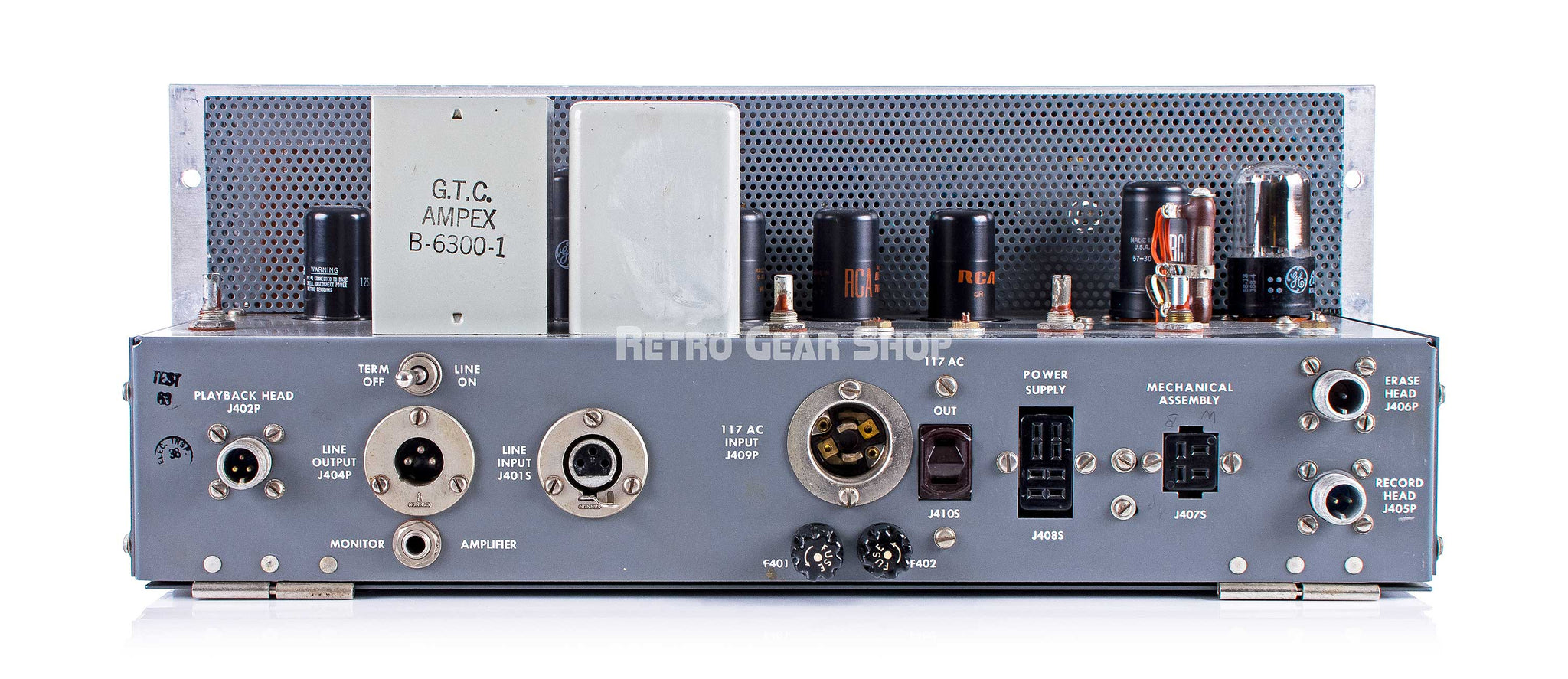 Ampex 350R Tape Machine Tube Preamp Vintage Rare Analog – Retro Gear Shop